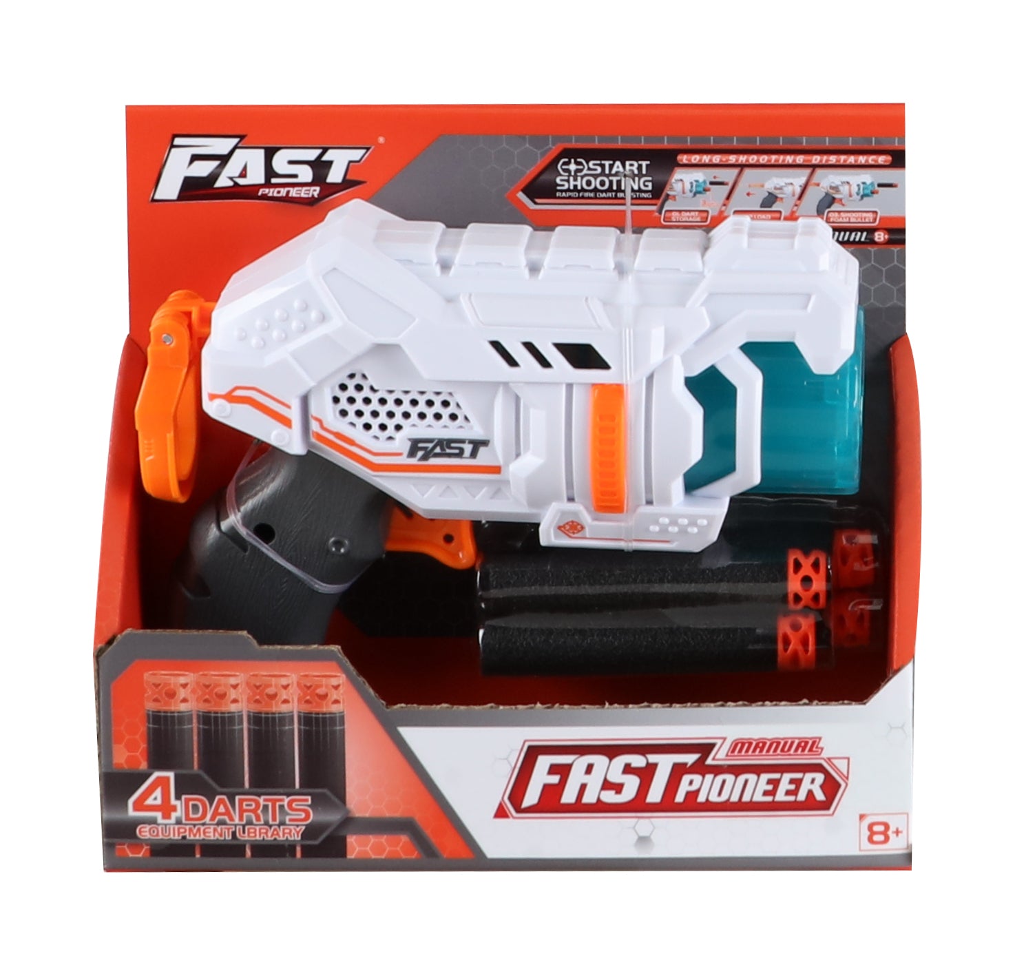 Toy Foam Blasters Electric Drum and Folding Stock Splat r Ball Gun 85 ...